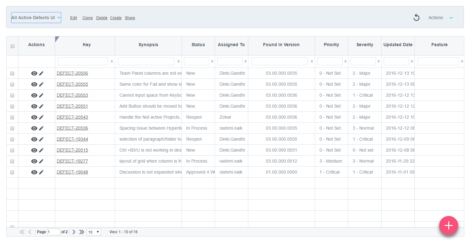Grids Overview - Orcanos Helpcenter