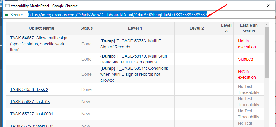 How to Embed Traceability Panel Report in Item Description - Orcanos ...