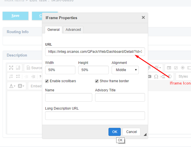 How to Embed Traceability Panel Report in Item Description - Orcanos ...