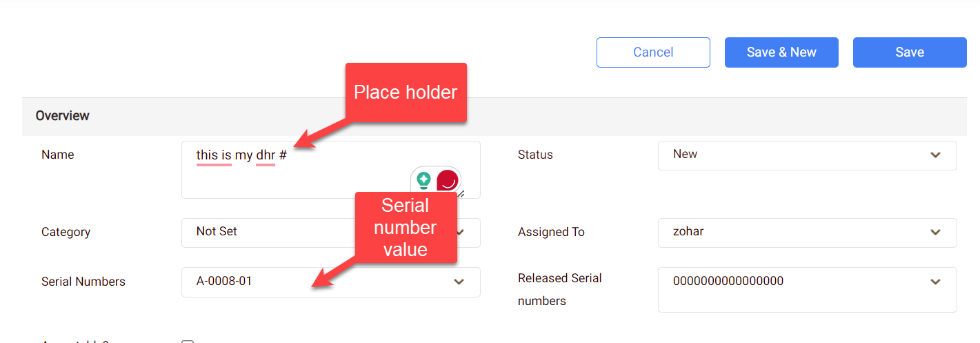 Adding new e-DHR Automation - Orcanos Help Center