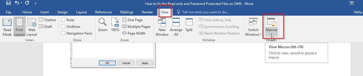 How To Fix The Read Only And Password Protected Files On Dms Orcanos
