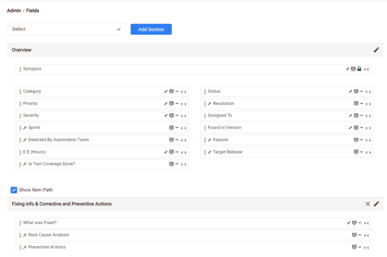 Fields Layout - Orcanos Helpcenter