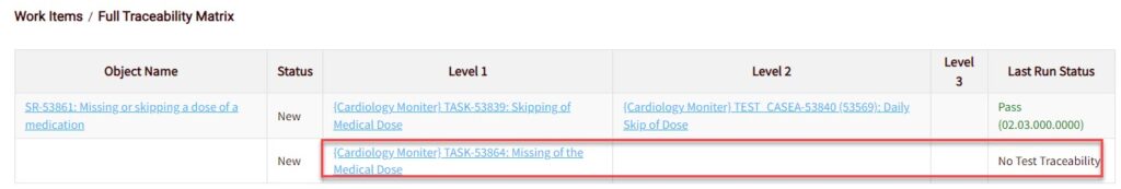 Traceability Matrix - Orcanos Helpcenter