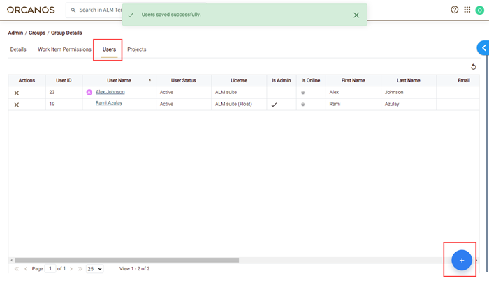 Switch Projects for Users in Orcanos - Orcanos Helpcenter